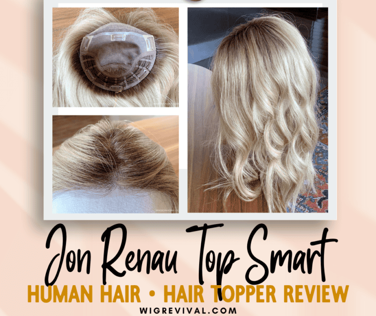 Jon Renau Top Smart Hair Topper Review | Wig Revival